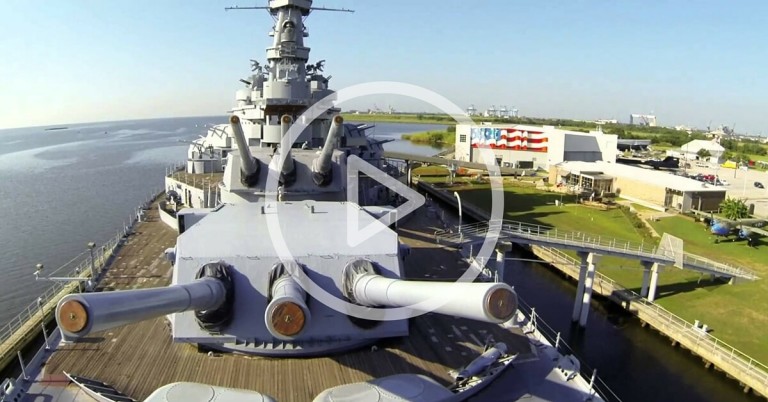 The USS Alabama As You've Never Seen Her Before! (Watch) | War History ...