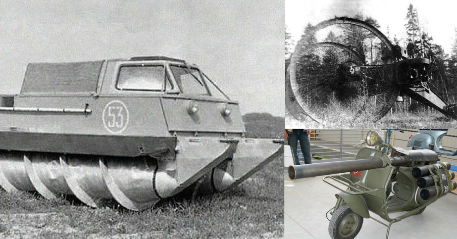 6 Bizarre Weaponised Vehicles From Military History | War History Online