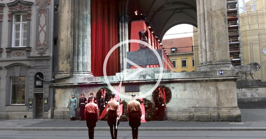 Fascinating "Then And Now" Video Of Munich, WW2 to Present Day | War ...