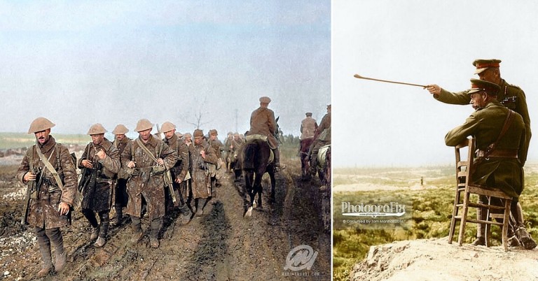 17 Haunting Coloured Pictures From the WW1 Battle of the Somme | War ...