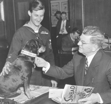 Meet Chief Dog Sinbad, The Cheerful and Brave Coast Guard Mascot of WW2 ...