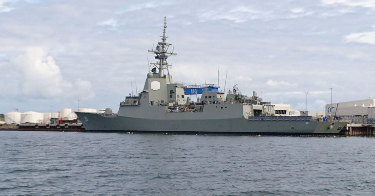 Australia’s New Hobart-Class Destroyer On Track for 2017 | War History ...