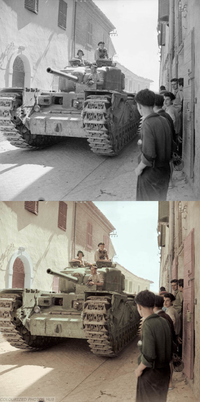 Bringing History Back to Life: 16 Colorized Photographs of World War II ...