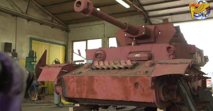 Bringing A German Panzer IV Back To Life (Watch) | War History Online