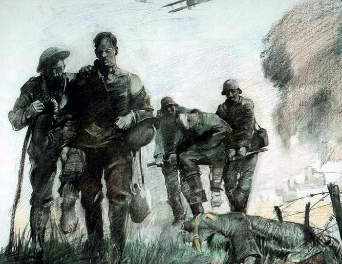 War Art: The Artists of World War I Portray The European Battlefront