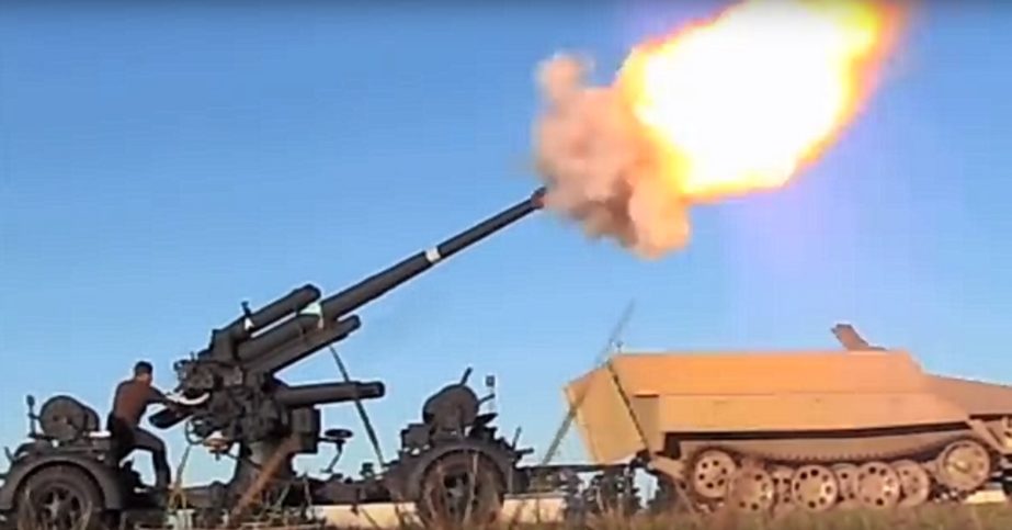 Awesome - Firing the 88mm FLAK Gun (Watch) | War History Online