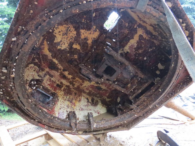 Incredible Discovery: Turret of German WW2 Tank... In The Middle of a ...