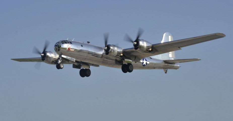 The Restored B-29 Superfortress "Doc" Was Made Airworthy By The ...