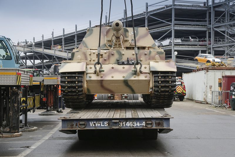 Rare German World War II Tiger Tank Destroyer Arrives In UK | War ...