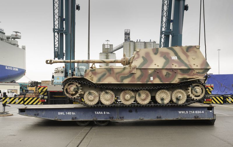 Rare German World War II Tiger Tank Destroyer Arrives In UK | War ...