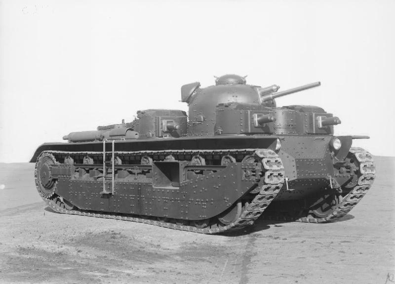 The Soviet T-28 Tank Had Three Turrets, Onboard Radio, And Machine-Gun ...