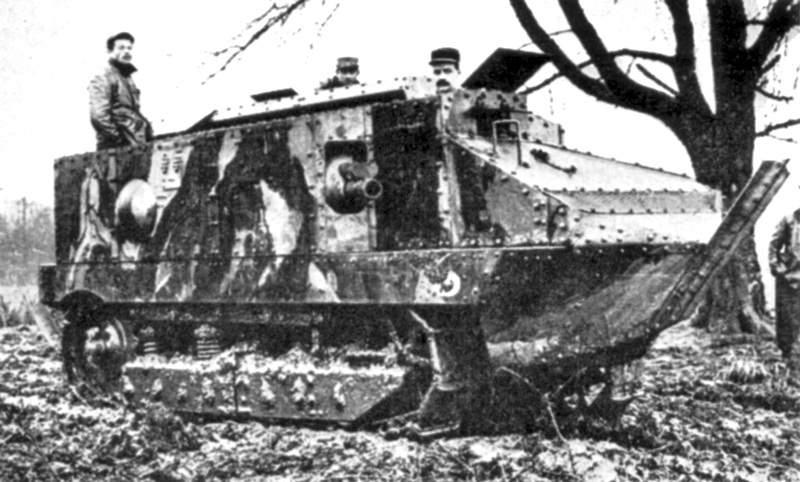 The Schneider CA1 Was The First Operational Tank Ever - A First In ...