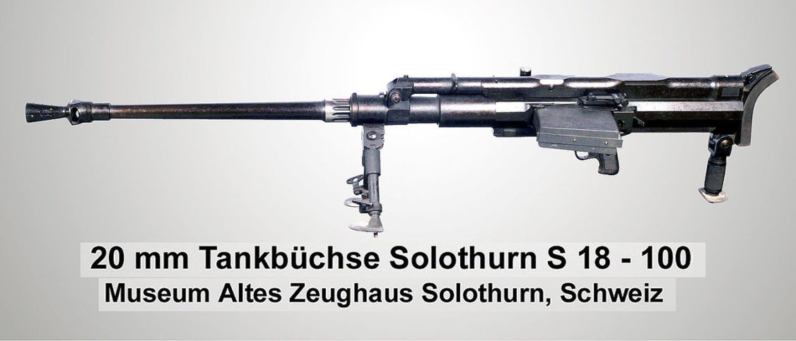 Solothurn Anti-Tank Rifle: A German Weapon That Almost Entered American ...