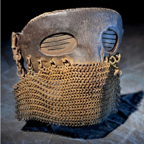 The Tank Museum: The World War One Tank Crew's Face Mask And Helmet ...