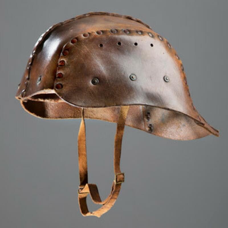 The Tank Museum: The World War One Tank Crew's Face Mask And Helmet ...