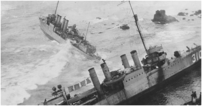 Honda Point Disaster: Where 7 Destroyers and 23 Sailors Were Lost In ...