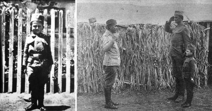 The Youngest Soldier In World War One Was An Eight Year Old Serbian Boy ...