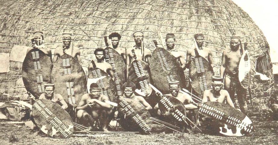 Isandlwana 1879: Spear-wielding Zulu Warriors Surround and Destroy ...