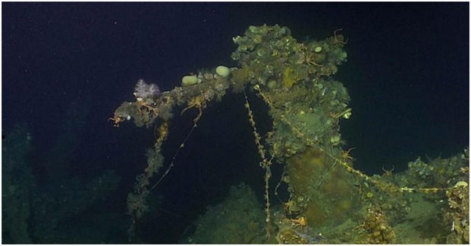 First Underwater Footage Of The USS Ward: The Destroyer that Fired ...