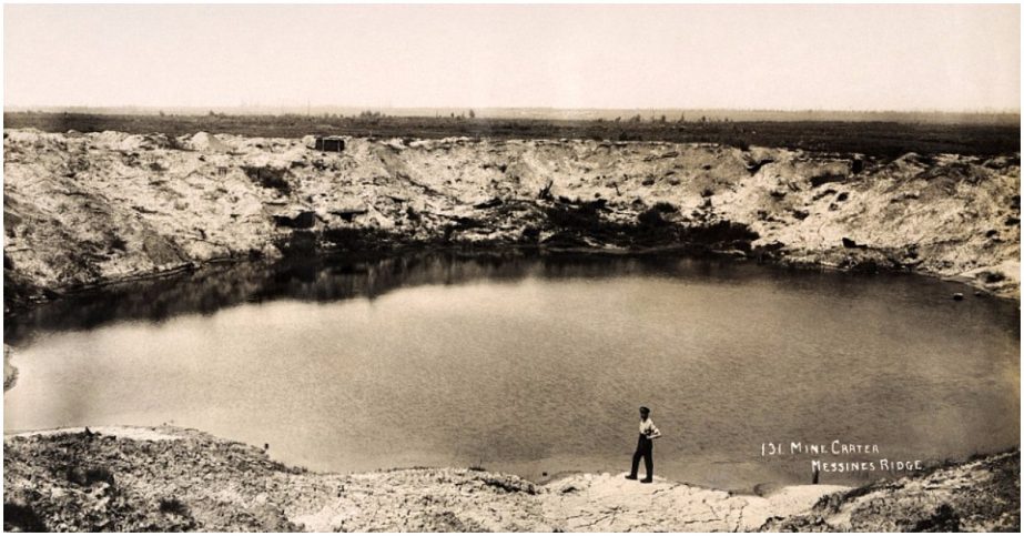 Over 1 Million pounds of Explosives Remain From The Mines At Messines ...