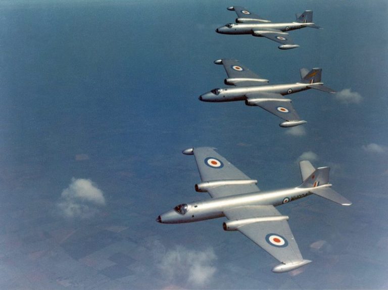 The English Electric Canberra Bomber: the first UK Jet-Powered Bomber ...