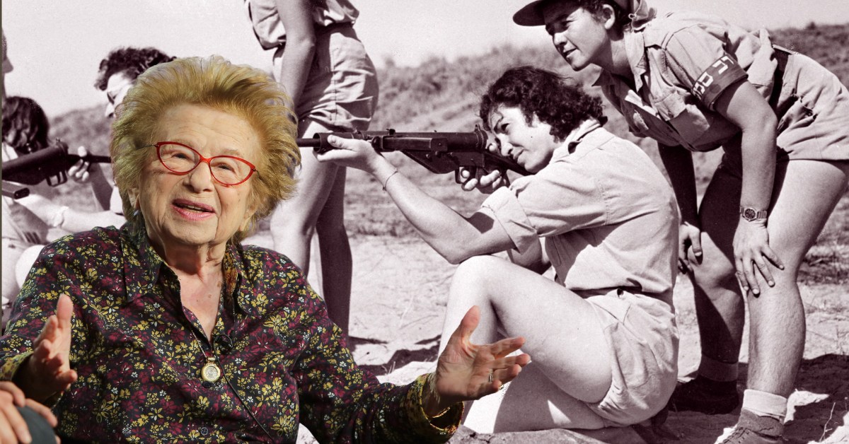 Dr. Ruth, The Famous Sex Therapist, Was Once A Sniper In The Israeli Army