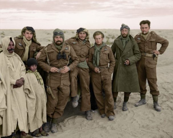 Colourised Images: Diversity of the Allied forces fighting in World War ...