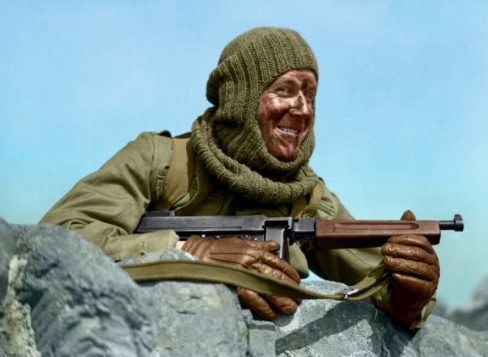 Colourised Images: Diversity of the Allied forces fighting in World War ...