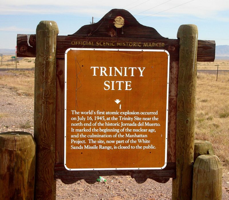Trinity Site, Where the First Atomic Bomb Was Detonated - A Place that ...