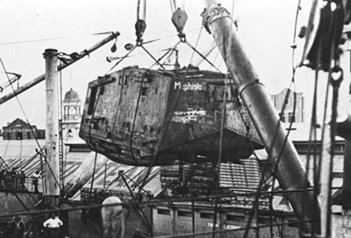 The Tank Museum: Action Debut Of The A7v Tank | War History Online