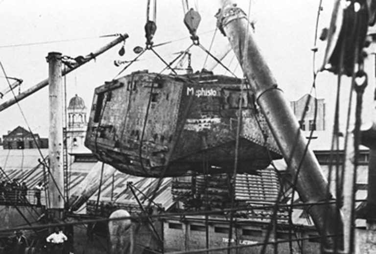 The Tank Museum: Action Debut Of The A7v Tank | War History Online