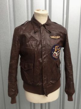 For Sale $1300 - Named WW2 A2 5th AAF Flight Jacket | War History Online