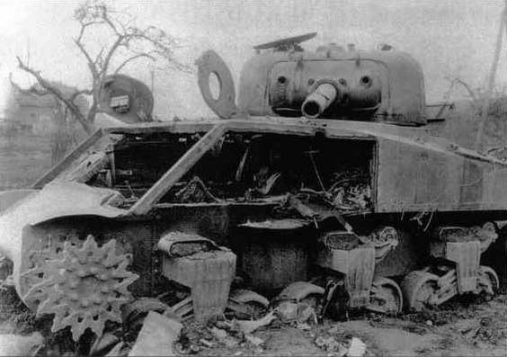 42 Images of Sherman Wrecks | War History Online