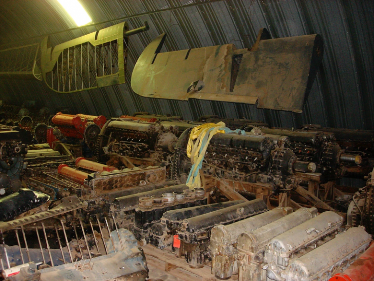 $4.5 million buys you a P51 Mustang & twenty, yes TWENTY Merlin engines ...