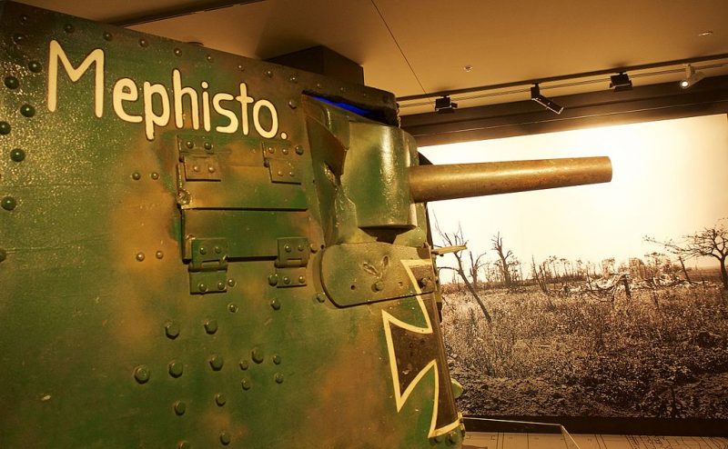 Last of its Kind - Only Remaining German A7V Tank on Display in ...