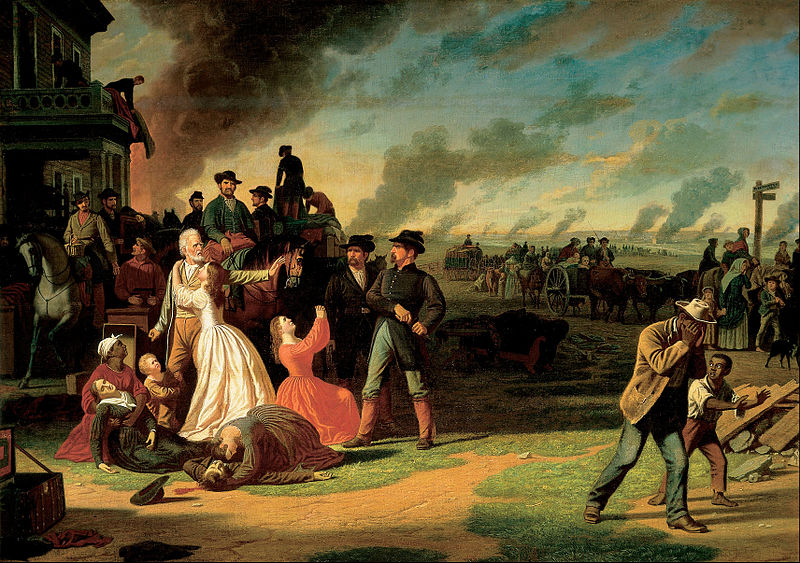 Kansas/Missouri Border War - Lawrence Massacre and 'Burnt District ...
