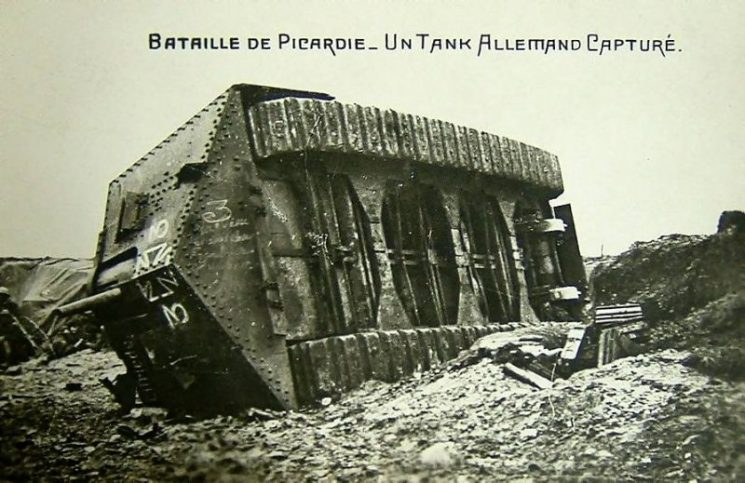 Last of its Kind - Only Remaining German A7V Tank on Display in ...