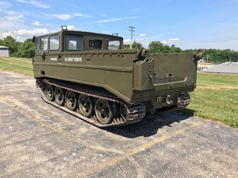 Yours for $30,000 "Husky" M116 Tracked Amphibious Military Cargo ...