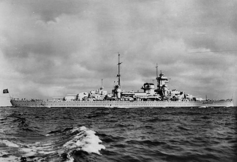 The German Cruiser Admiral Hipper – Military Zone