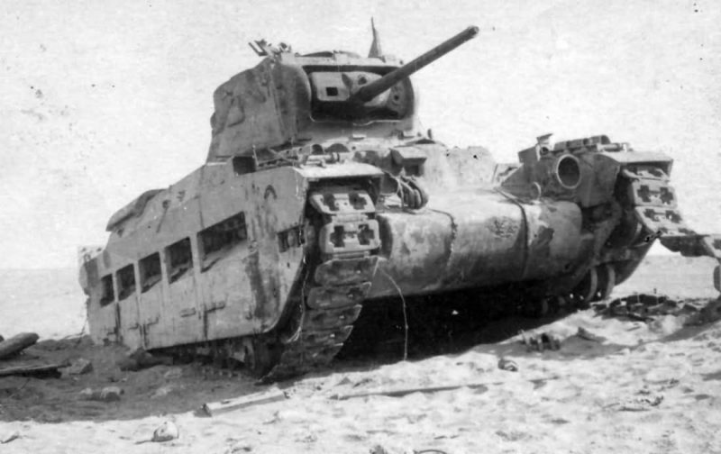 The Queen of the Desert - The British Matilda II Tank in 26 Photos ...