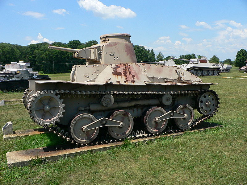 This is NOT the Worst Tank in WWII - The Japanese "Ha-Go" Type 95 tank ...
