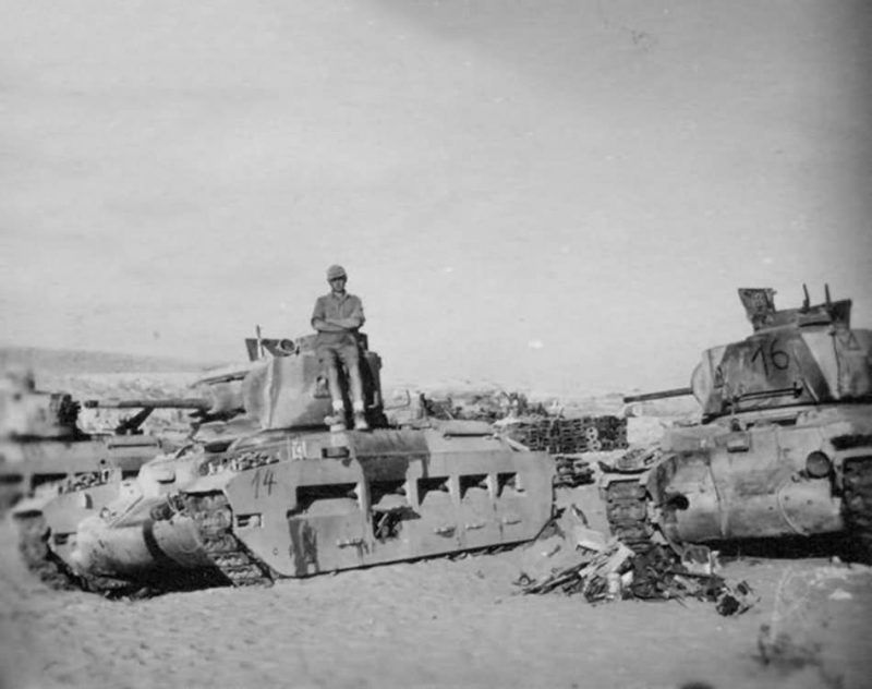 The Queen of the Desert – The British Matilda II Tank in 26 Photos ...