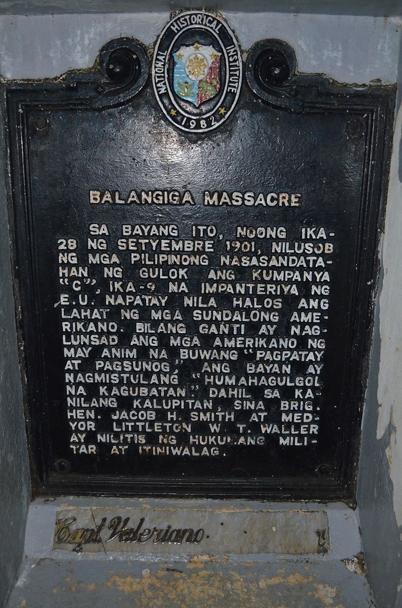 Rebel Massacre of American Troops at Balangiga - The Bells of Tragedy ...