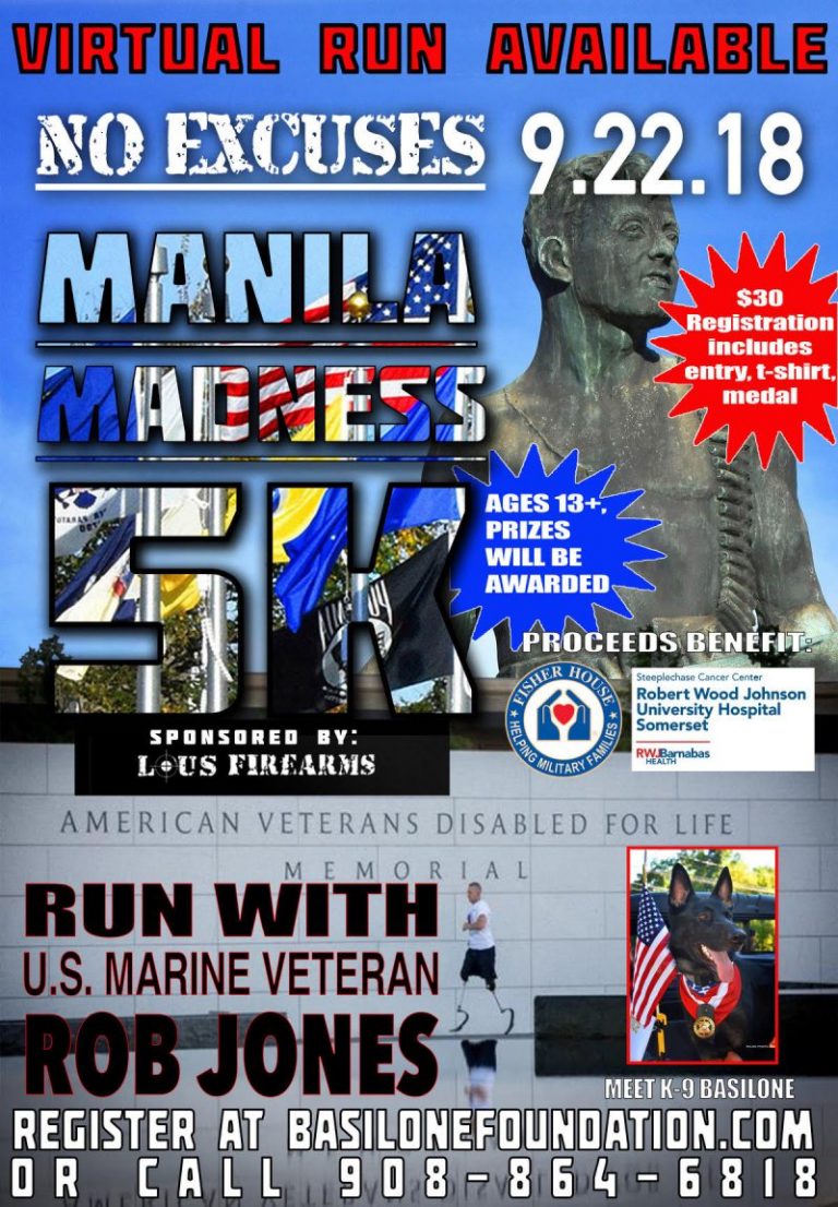 Basilone Memorial Foundation presents Manila Madness 5K Race for ...