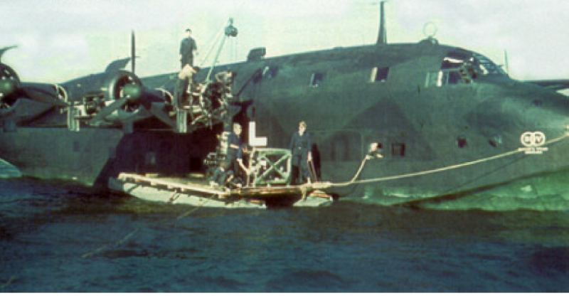 Largest Operational Seaplane of WWII - Blohm & Voss BV 222 Wiking with ...