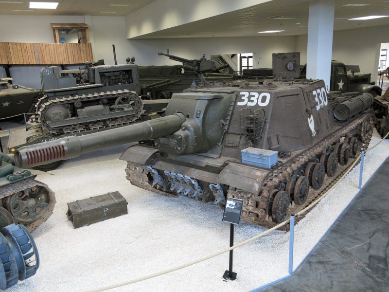 The Destroyer of Beasts: ISU-152 Self-Propelled Artillery | War History ...