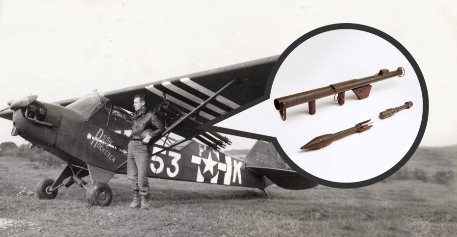 Barking Mad Major Straps Bazookas To Airplane. Goes Tank Hunting! | War ...