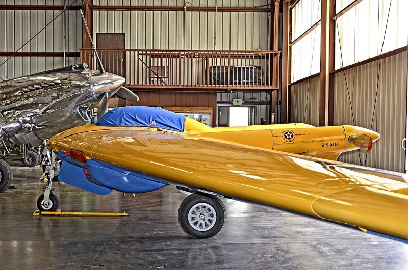 Northrop N-9M Smashes Into a Penitentiary Exercise Yard, Pilot Loses ...