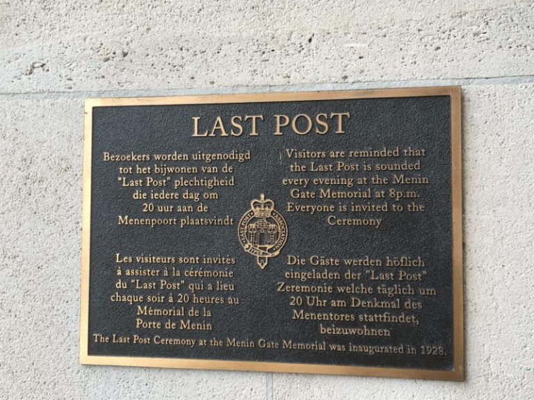 Ypres: The Last Post at the Menin Gate | War History Online