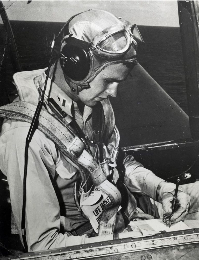 George H. W. Bush: Shot Down by the Japanese in WWII | War History Online